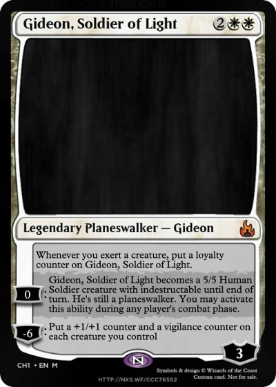 MTGNexus - Gideon, Soldier of Light