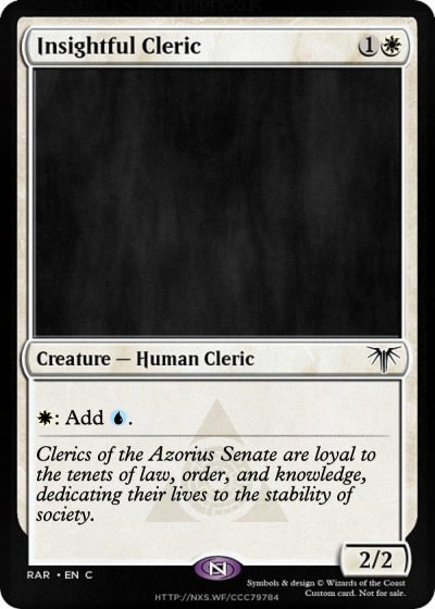 MTGNexus - Insightful Cleric
