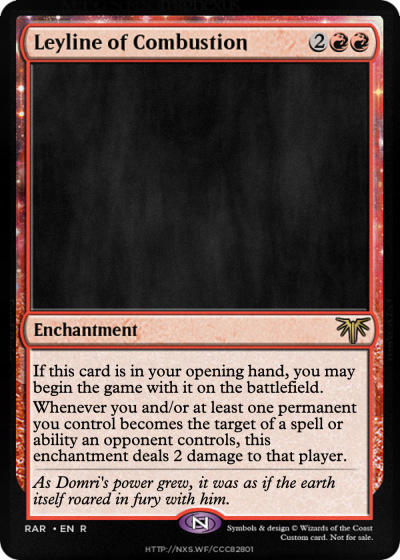 MTGNexus - Leyline of Combustion