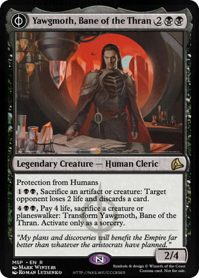MTGNexus - Yawgmoth, Bane of the Thran // Yawgmoth, the Ascendant