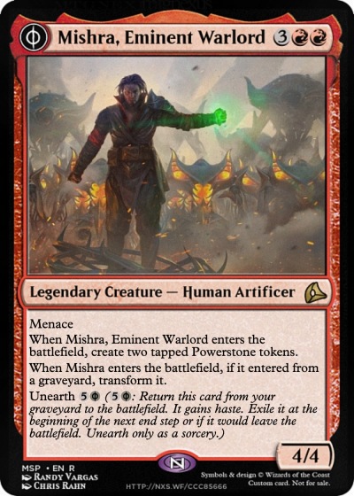 MTGNexus - Mishra, Eminent Warlord // Mishra, Eminent Horror