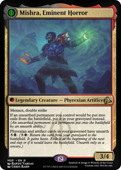 MTGNexus - Mishra, Eminent Warlord // Mishra, Eminent Horror