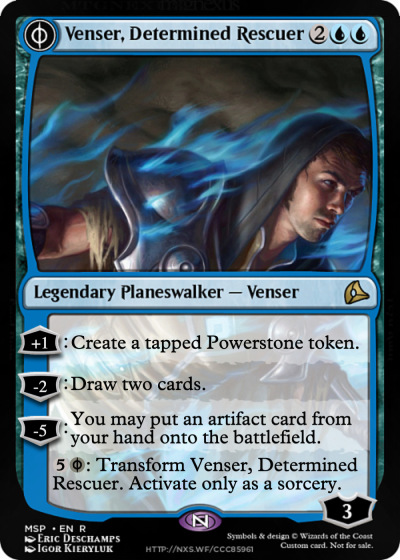 MTGNexus - Venser, Determined Rescuer // Venser, Shattered Vessel