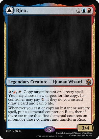 MTGNexus - Rico, // Rico, Versatile Empowerer