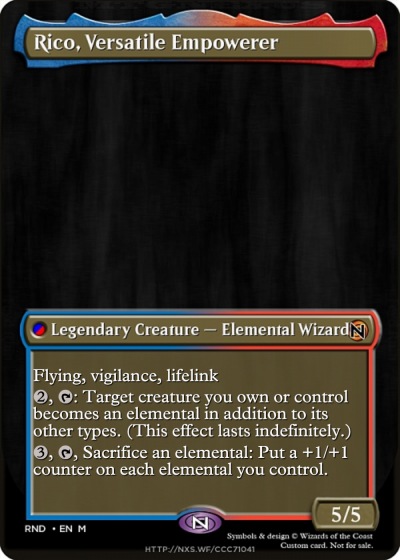 MTGNexus - Rico, // Rico, Versatile Empowerer