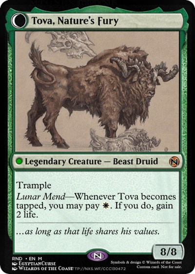 MTGNexus - Tova, Infected Guardian // Tova, Nature's Fury