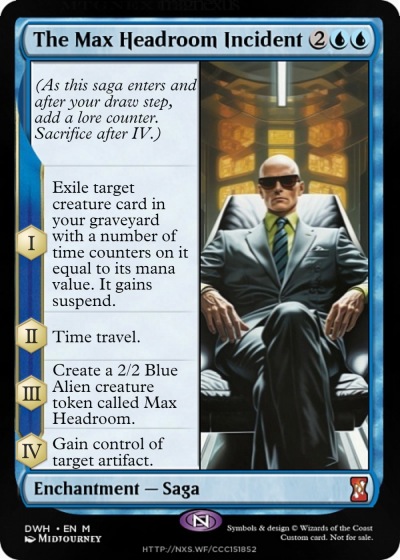 MTGNexus - The Max Headroom Incident