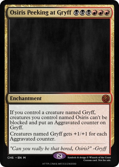 MTGNexus - Osiris Peeking at Gryff