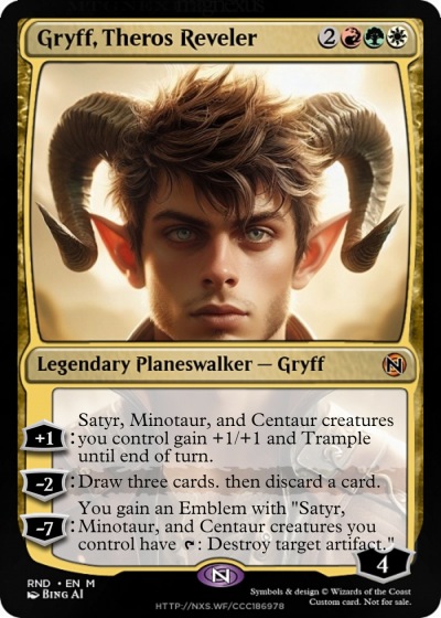 MTGNexus - Gryff, Theros Reveler