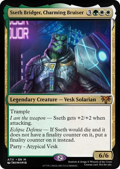 MTGNexus - Sseth Bridger, Charming Bruiser