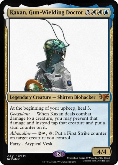 MTGNexus - Kaxan, Gun-Wielding Doctor