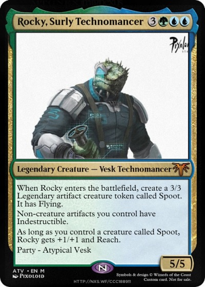 MTGNexus - Rocky, Surly Technomancer