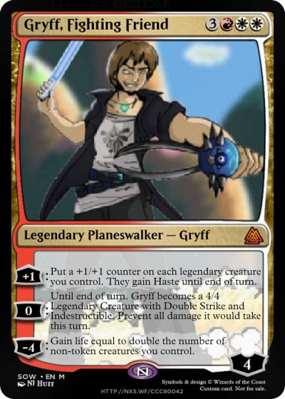 MTGNexus - Gryff, Cyber Hero