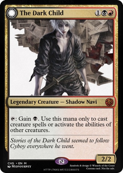 MTGNexus - The Dark Child // Dark, Eternal Rival