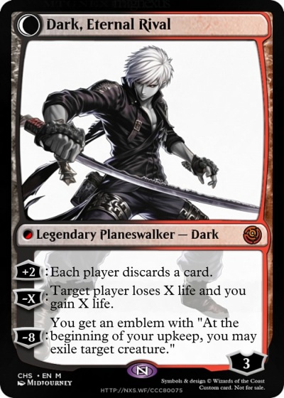 MTGNexus - The Dark Child // Dark, Eternal Rival
