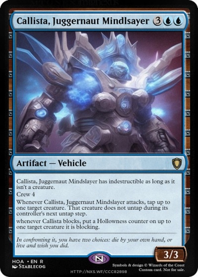 MTGNexus - Callista, Juggernaut Mindlsayer