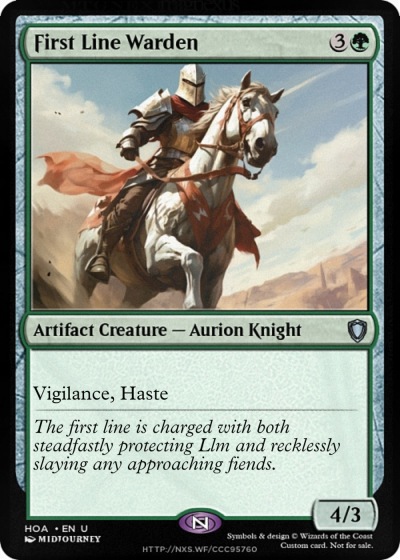 MTGNexus - First Line Warden