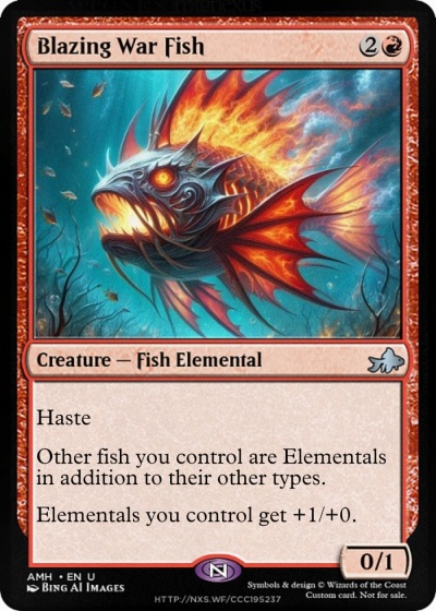 MTGNexus - Blazing War Fish