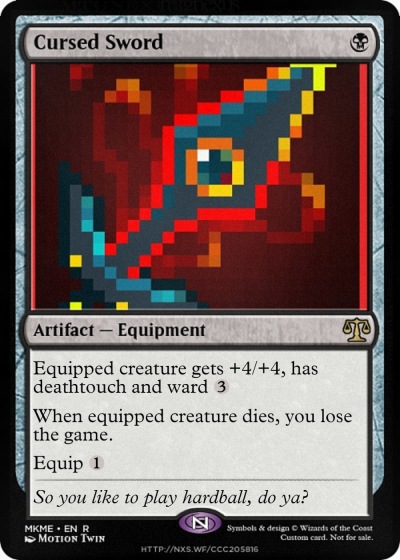 MTGNexus - Cursed Sword