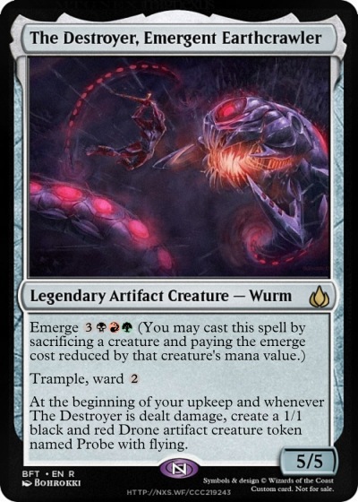 MTGNexus - The Destroyer, Emergent Earthcrawler