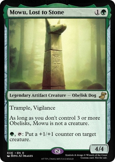 MTGNexus - Mowu, Lost to Stone