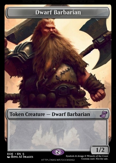 MTGNexus - Dwarf Barbarian