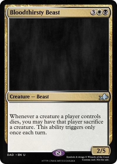 MTGNexus - Bloodthirst Beast