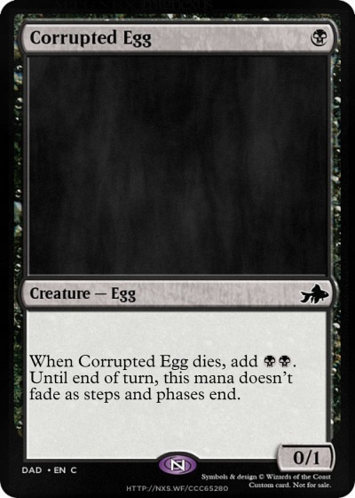 MTGNexus - Corrupted Egg