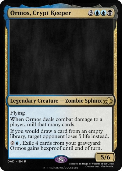 MTGNexus - Ormos, Crypt Keeper