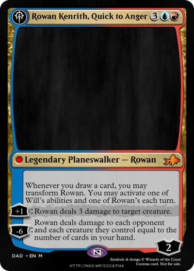 MTGNexus - Will Kenrith, Patient Strategist // Rowan Kenrith, Quick to Ange