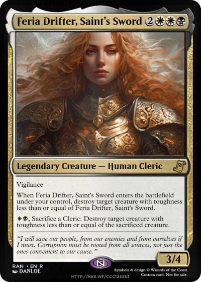 MTGNexus - Feria Drifter, Saint's Sword