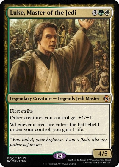 MTGNexus - Luke, Master of the Jedi