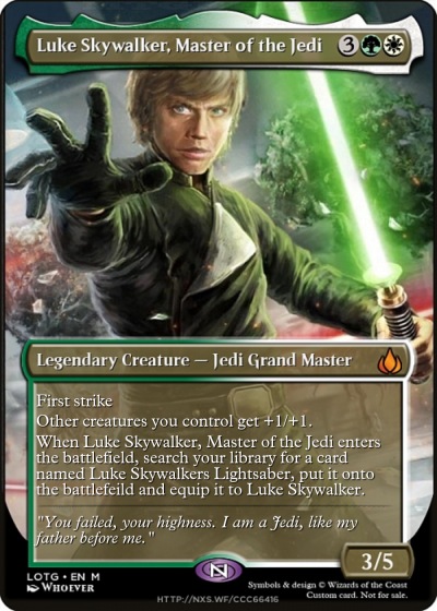 MTGNexus - Luke, Master of the Jedi