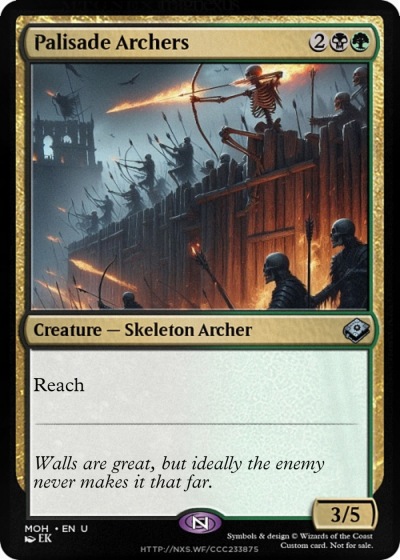 MTGNexus - Palisade Archers