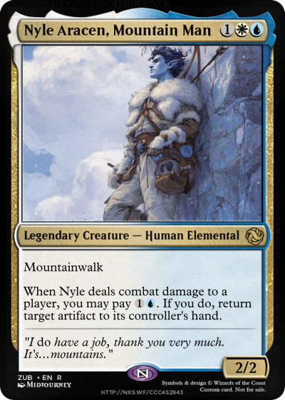 MTGNexus - Nyle Aracen, Mountain Man