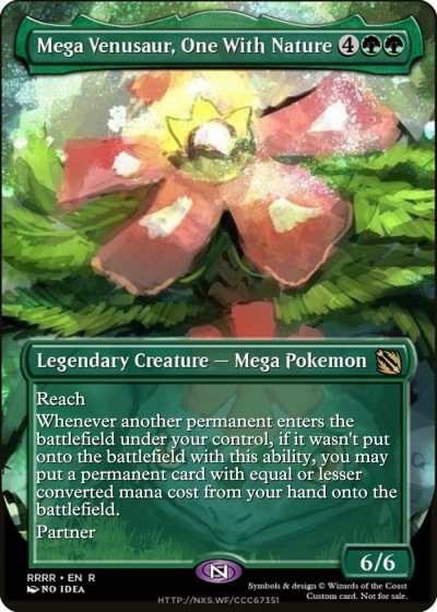 MTGNexus - Mega Venusaur, One With Nature