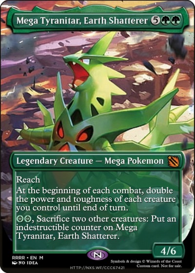 MTGNexus - Mega Tyranitar, Earth Shatterer