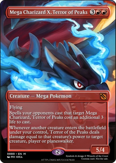 MTGNexus - Mega Charizard X, Terror of Peaks