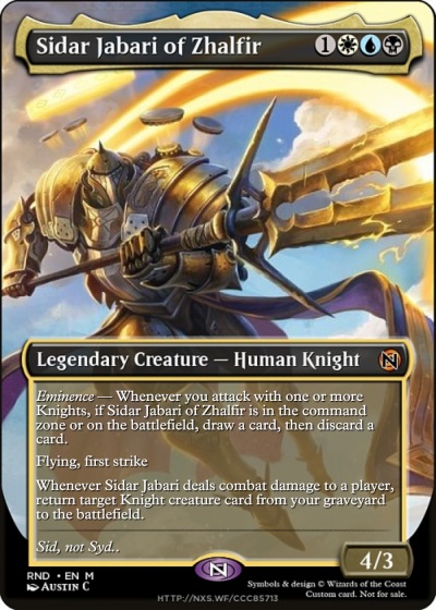 MTGNexus - Sidar Jabari of Zhalfir