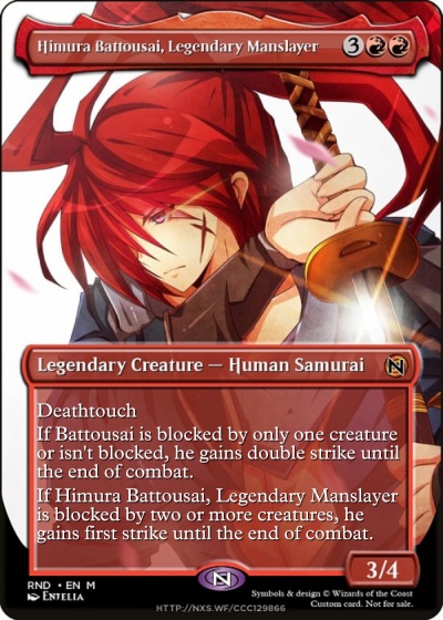 MTGNexus - Himura Battousai, Legendary Manslayer