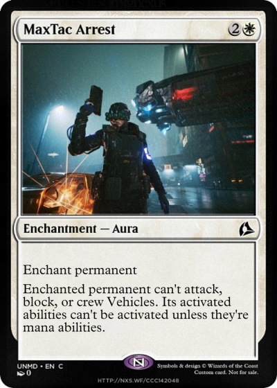 MTGNexus - MaxTac Arrest