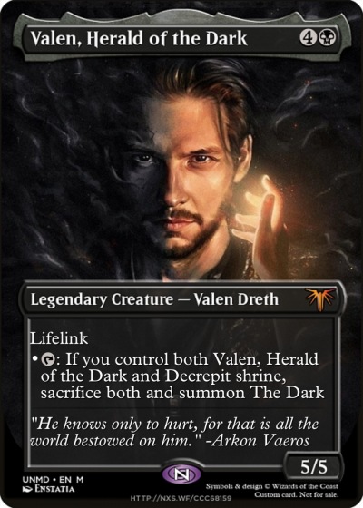 MTGNexus - Valen, Herald of the Dark