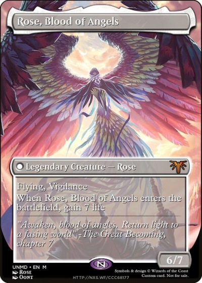 MTGNexus - Rose Hawthorne // Rose, Blood of Angels