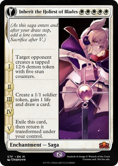 MTGNexus - Inherit the Holiest of Blades // Suichi-Ken, Guiding Light