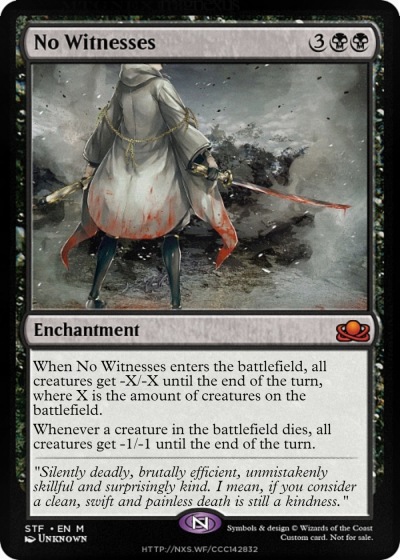 MTGNexus - No Witnesses