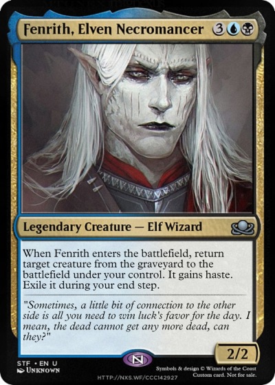 MTGNexus - Fenrith, Elven Necromancer