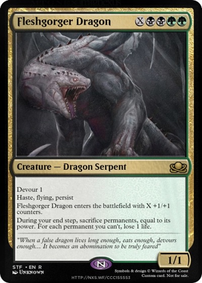 MTGNexus - Fleshgorger Dragon