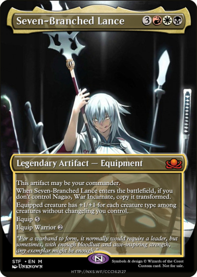 MTGNexus - Seven-Branched Lance // Nagao, War Incarnate