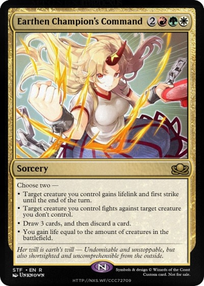 MTGNexus - Earthen Champion's Command