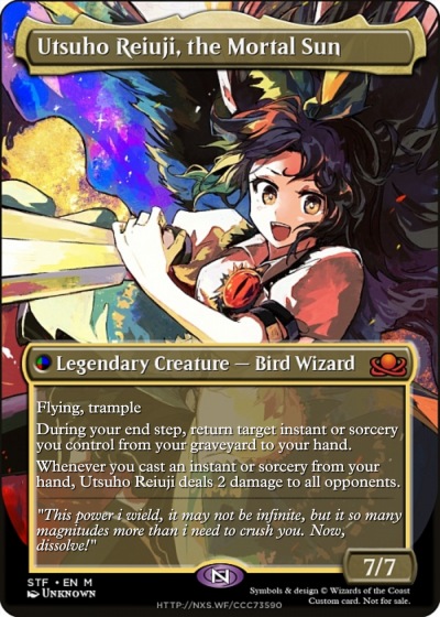 MTGNexus - Birth of the Second Sun // Utsuho Reiuji, Inheritor of the Sun